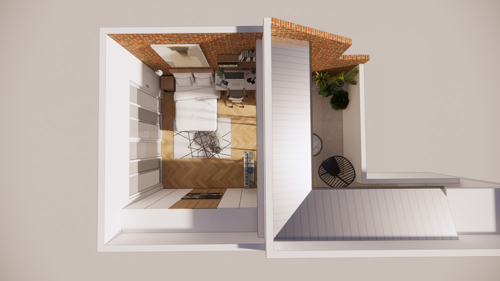 Roof Deck Bedroom - Padang Construction and Supplies Corporation